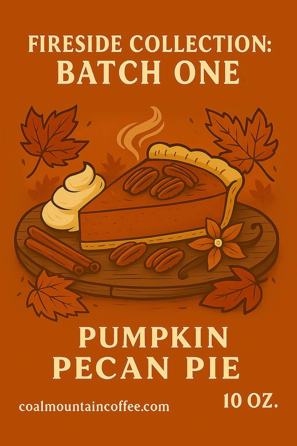 Fireside Collection - Batch One: Pumpkin Pecan Pie – Coal Mountain ...
